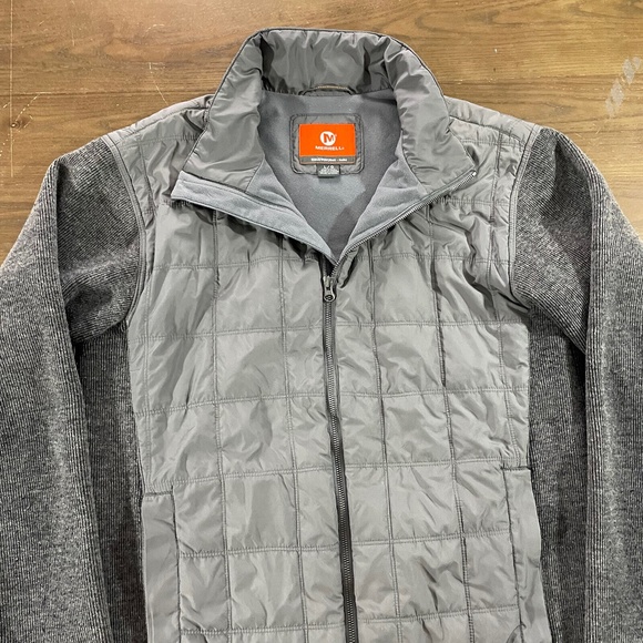 Merrell | Jackets & Coats | Merrell Men L Jacket Gray Big Sky Hybrid ...